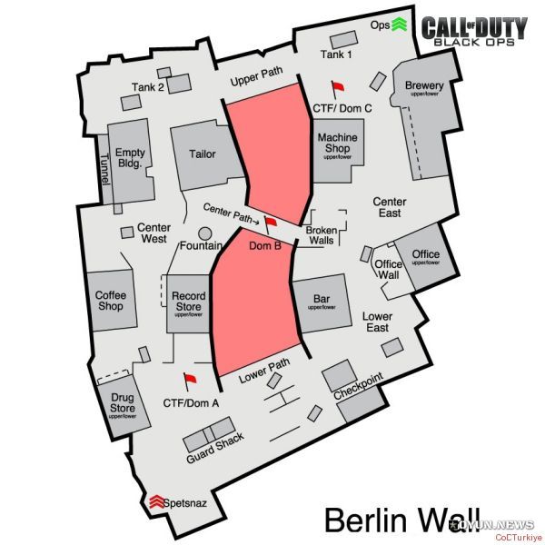 Call of Duty 7 Black Ops Multiplayer Haritalar Taktik Görünüm ⋆ CoDMaps ...
